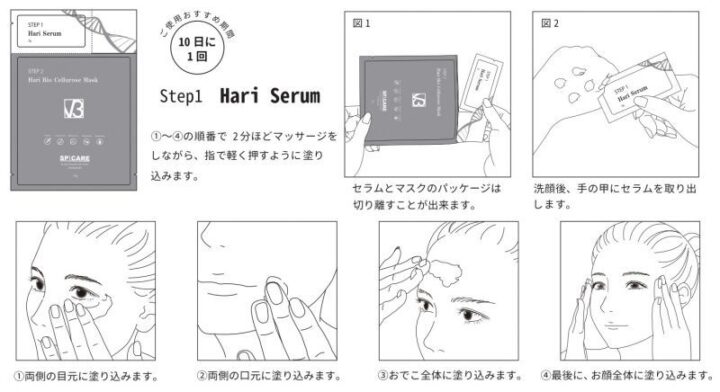 V3 HARI SET | 小顔矯正サロンぱうざグループ